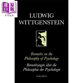 Remarks On The Philosophy Of Psychology Ludwig Wit