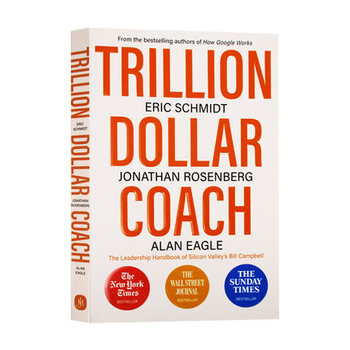 英文原版 硅谷比尔坎贝尔的领导力手册Trillion Dollar Coach 进口正版书
