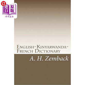 【中商海外直订】English-Kinyarwanda-French Dictionary: ...