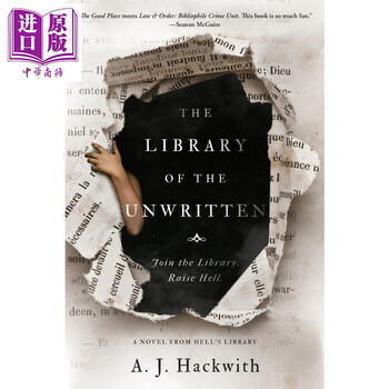 英文原版 The Library of the Unwritten A J Hackwith