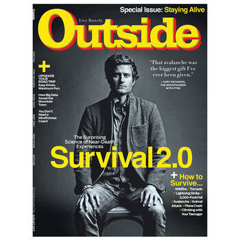 【包邮】订阅Outside 户外时尚生活杂志 美国英文 年订11期原版
