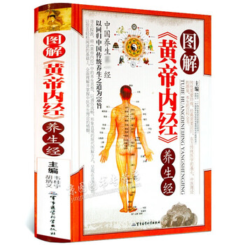 图解黄帝内经养生经 正版 皇帝内经 白话文中医养生书籍大全 黄帝内经 人体经络穴位图解