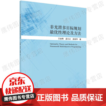 非光滑多目标规划性理论及方法 王金鹤,孟凡云,庞丽萍 科学出版社 正版保证