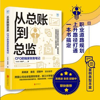 出品从总账到总监 CFO的财务笔记 钱自严 财务思维书籍 财报分析从0到1 从小白到高手 吴