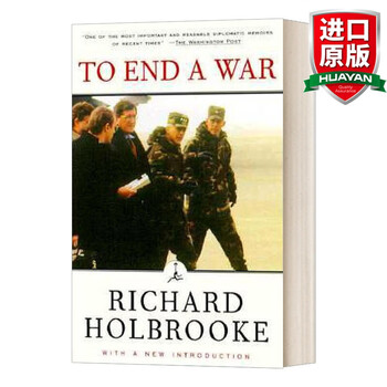 To End A War 英文原版 结束战争 英文版 进口英语原版书籍