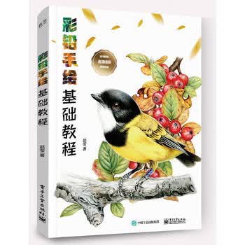 正版 彩铅手绘基础教程 9787121404931