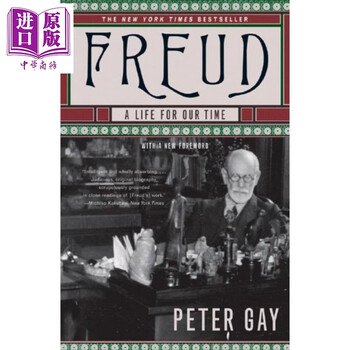 弗洛伊德传 豆瓣高分英文原版Freud A Life for Our Time Peter Gay