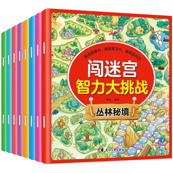 全套8册 闯迷宫 智力大挑战