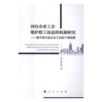 国有企业工会维护职工权益的机制研究：基于某大型企业工会的个案调查  原会建  人民出版社  政治/军
