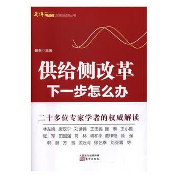 供给侧改革下一步怎么办 万博新经济丛书 滕泰 东方出版社