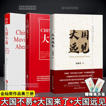 全三册】金灿荣作品集 大国远见+大国来了+大国不易 金一南 金灿荣 著