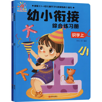 幼小衔接综合练习册：识字（套装上下册）