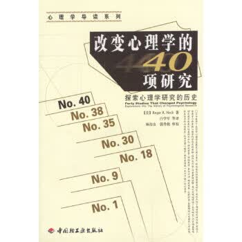 改变心理学的40项研究:探索心理学研究的历史