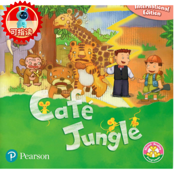英文原版 朗文Mice趣鼠启蒙中级/三鼠 cafe jungle 丛林咖啡馆 培生进口英文阅读绘本