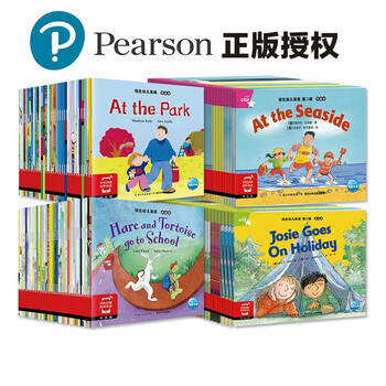 培生幼儿英语预备级 点读版 培生儿童英语分级阅读 幼儿英语启蒙教材 少儿英语读物有声绘本 预备级1+预备级2+基础级1+基础级2