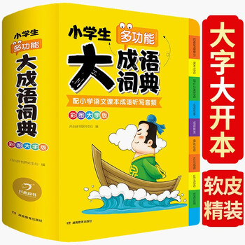 小学生多功能大成语词典（彩图大字版）小学1-6年级适用 开心辞书