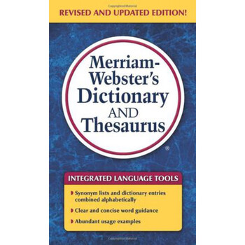 [现货]M-W  Dictionary Thesaur 英文原版 麦林韦氏字典词源