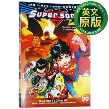 DC宇宙重生凡双子1 英文原版 Super Sons Vol1 卡通&漫画
