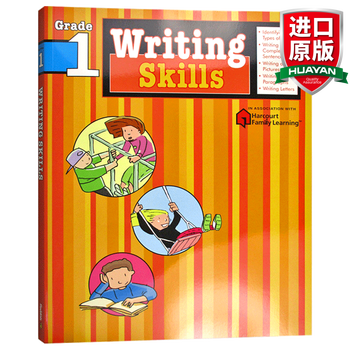 英文原版 写作技巧：一年级 Writing Skills: Grade1 小学教辅 英语写作学习