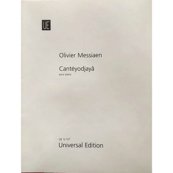 梅西安 康特约达亚 钢琴 维也纳 Messiaen Canteyodjaya UE12127