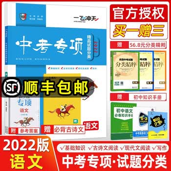 现货2022版一飞冲天中考语文数学英语物理化学历史道德与法治 中考专项 中考模拟试题汇编【下单自选】 一飞冲天2022天津中考专项 语文