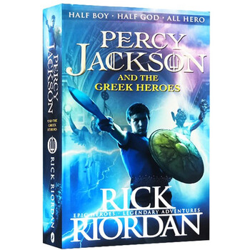 波西杰克逊与希腊英雄 英文原版 Percy Jackson and the Greek Heroes 英语课外阅读小说读物 青少年奇幻文学 梦想童趣城