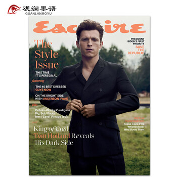 【单期可选】Esquire 美国时尚先生 2020/21年月刊 男士时尚服饰杂志 2021年3月刊