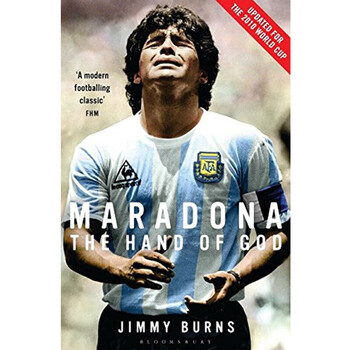 【中图原版】英文人物传记 Maradona The Hand of God 马拉多纳上帝之手 一代球