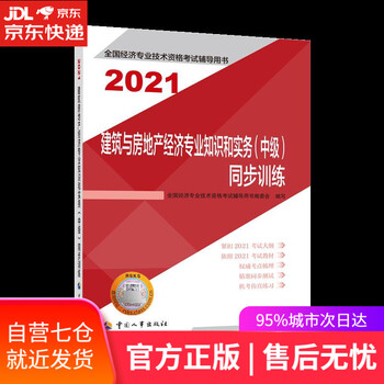 【正版图书】建筑与房地产经济专业知识和实务同步训练.2021  中国人事出版社