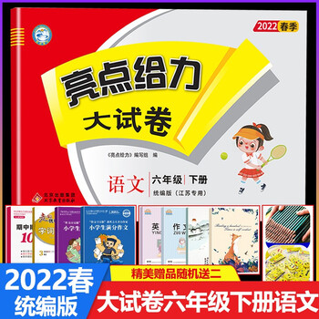 2022春亮点给力大试卷六年级语文下 统编版  小学生6年级下册同步课本专项训练测试卷提优期末总复习考试试卷