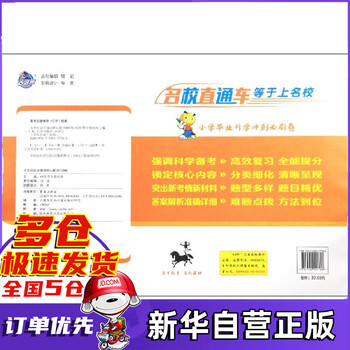 小升初语文阅读核心能力100练/名校直通车系列
