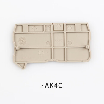町洋用于AK AKK系列一进一出两出导轨端子挡板终端隔板配件 AK4C【图片 价格 品牌 报价】-京东