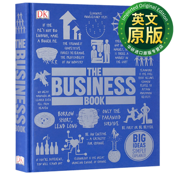 DK商业百科 英文原版 The Business Book 中产白领常备经管图解书