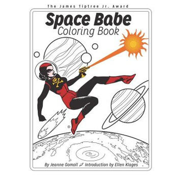 Space Babe Coloring Book