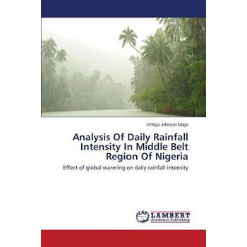 Analysis of Daily Rainfall Intensity in Middle