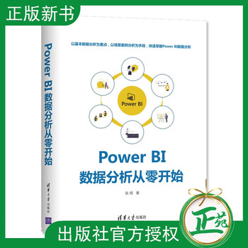 【2020新书】PowerBI数据分析从零开始 张煜 商业智能Power BI Desktop使用教