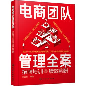 电商团队管理全案 招聘培训与绩效薪酬 张宜君 编 书籍
