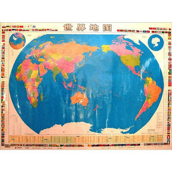 2021版（定制、单面腹膜）世界地图