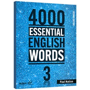 进口原版2019新版 4000Essential English Words 3级常见词英语词典小学英语单词教辅书初级英语4000词