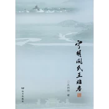 宁胡阏氏王昭君 王西萍  书籍