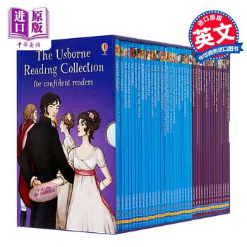 Usborne我的第四个图书馆 英文原版 Reading Collection40册故事绘本分级阅读