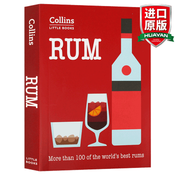 英文原版 柯林斯小书系列 朗姆酒 Rum More than 100 of the world’s