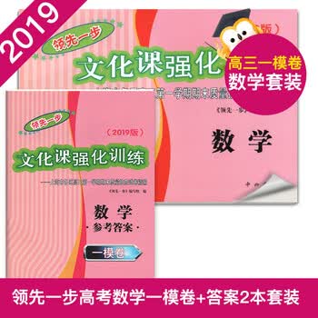 2019年版 高考数学一模卷+答案套装 高中领先一步 文化课强化训练—上海市各区高三学期期末质量抽查
