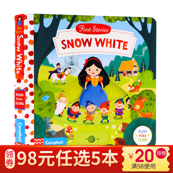First Stories Busy系列 童话篇 Snow White 白雪公主 英文原版绘本