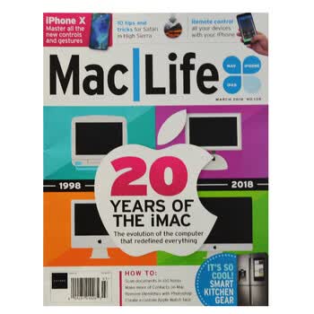 Mac Life 苹果生活电子科技杂志 2018年3月 美国电子产品杂志