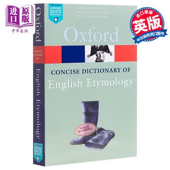Concise Oxford Dictionary of English Etymology