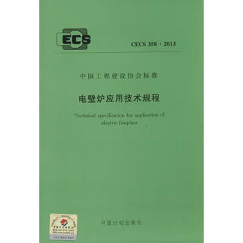 电壁炉应用技术规程  作 书籍