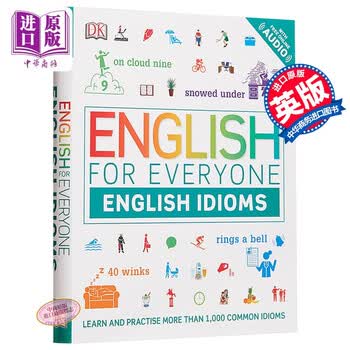 人人学英语：习语英文原版 英语学习书籍English for Everyone IdiomsDK