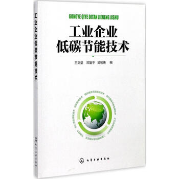 工业企业低碳节能技术 王文堂,邓复平,吴智伟 主编 书籍