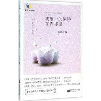 我唯一的翅膀在你那里 朱成玉   书籍